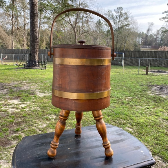 Colonial Pine | Other | Vintage Colonial Pine Shoeshine Bucket | Poshmark